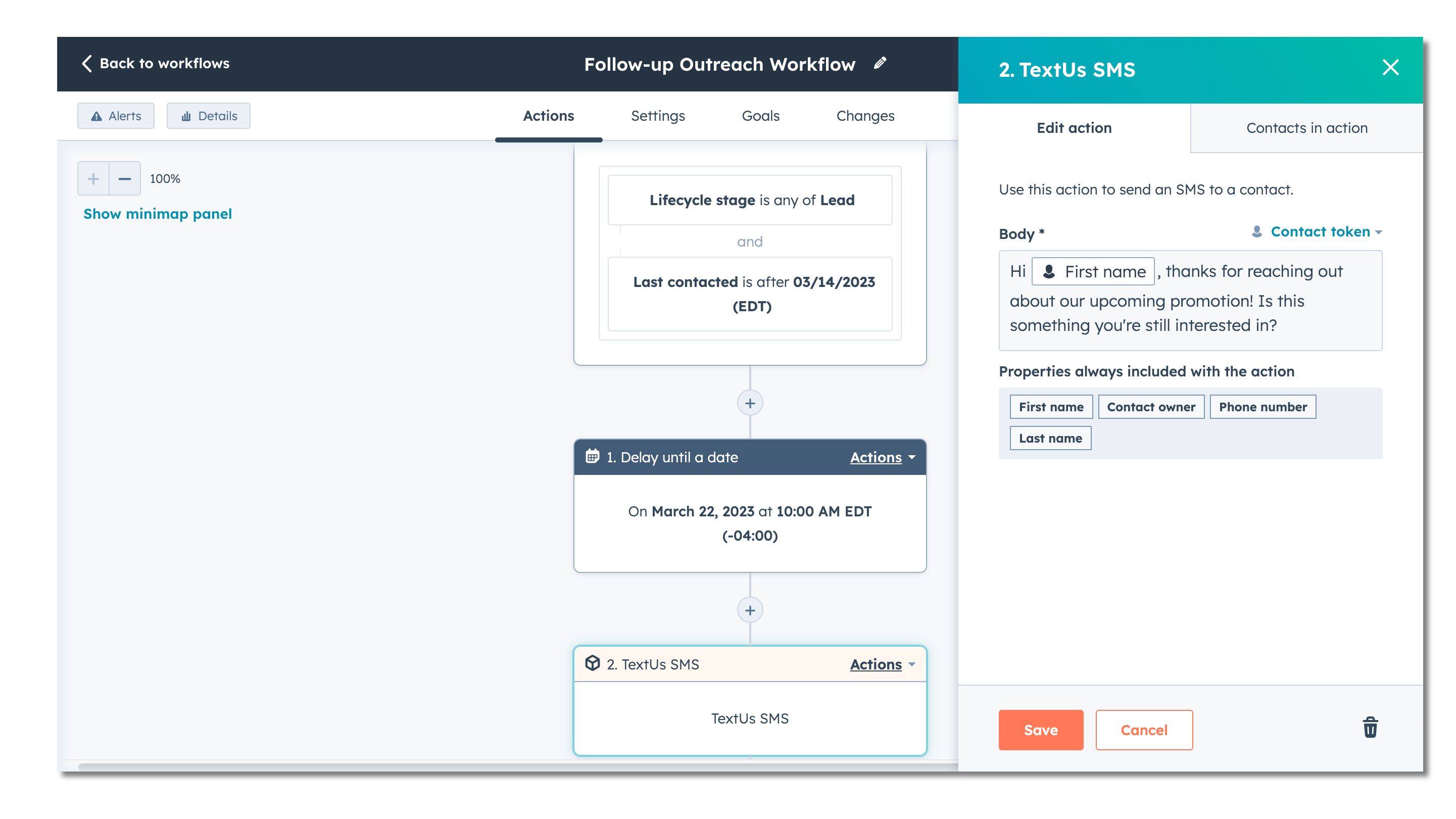 TextUs HubSpot Integration | Connect Them Today
